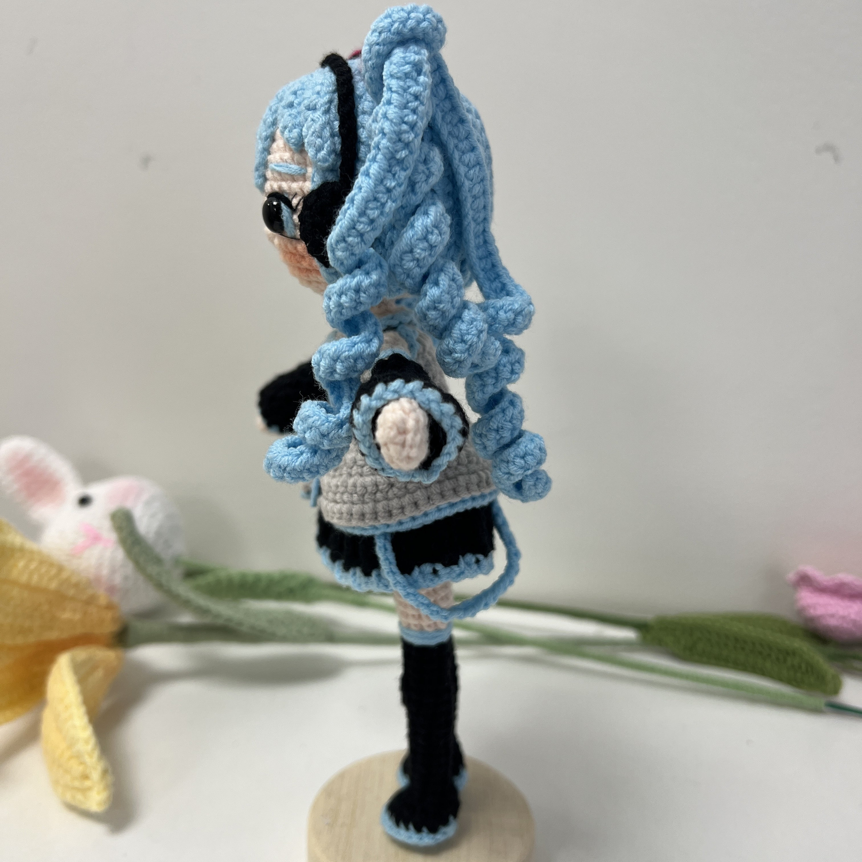 Amigurumi Hatsune Miku Crochet Doll 18 Cm - Etsy