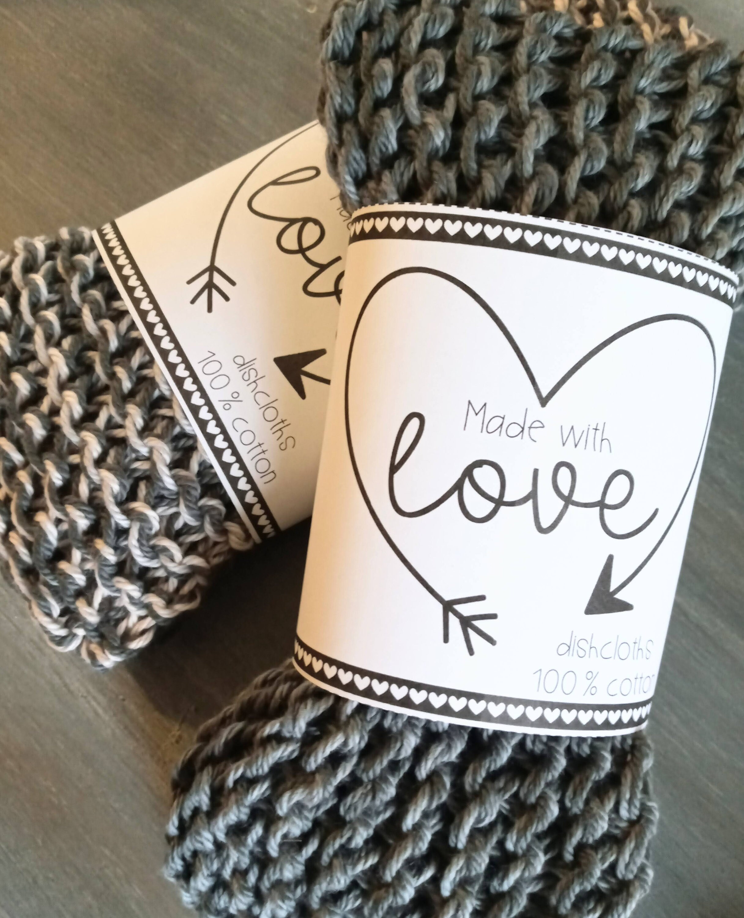Crochet Sewing & Fiber dishcloth sleeve crochet dishcloth label ...