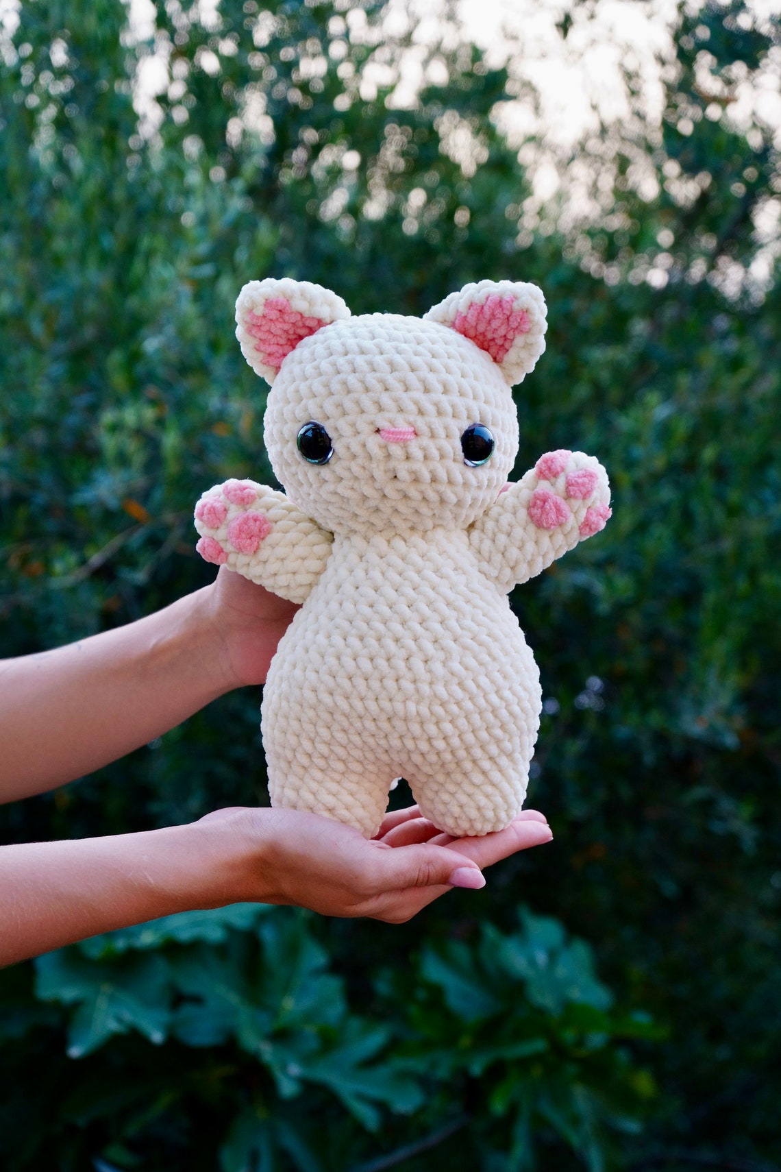 Cathy the Chubby Cat Crochet Pattern, Kitty Plush Pattern, Cat ...