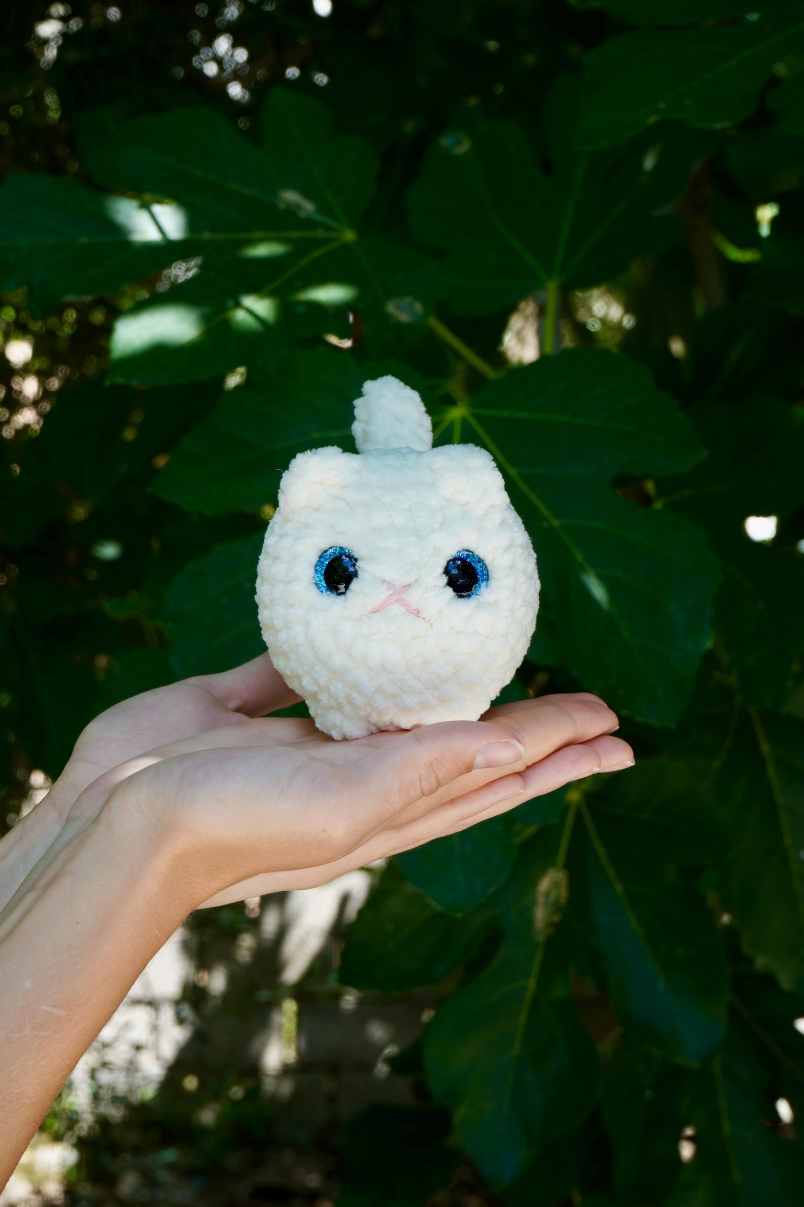 Handmade Crochet Loaf Cat Plushies, Funny Round Kitty Toys, Cute Tabby ...
