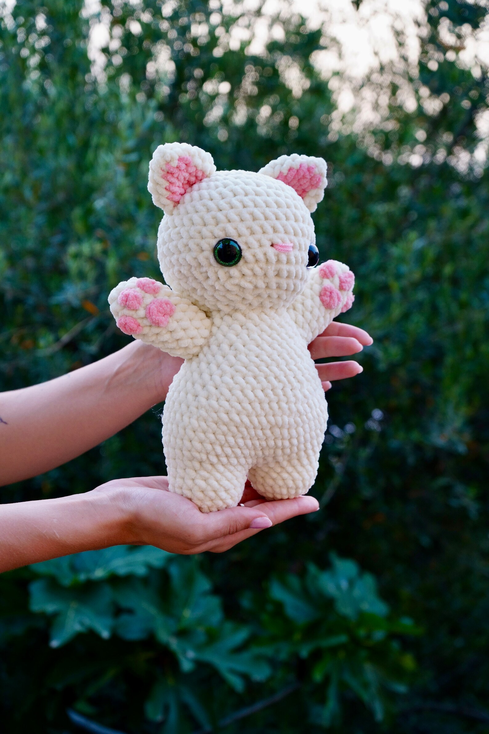 Cathy the Chubby Cat Crochet Pattern, Kitty Plush Pattern, Cat ...