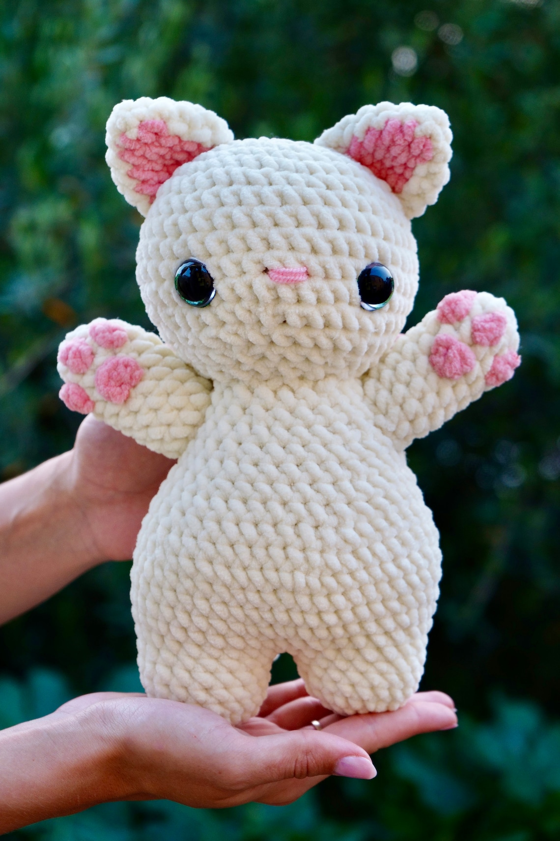 Cathy the Chubby Cat Crochet Pattern, Kitty Plush Pattern, Cat ...