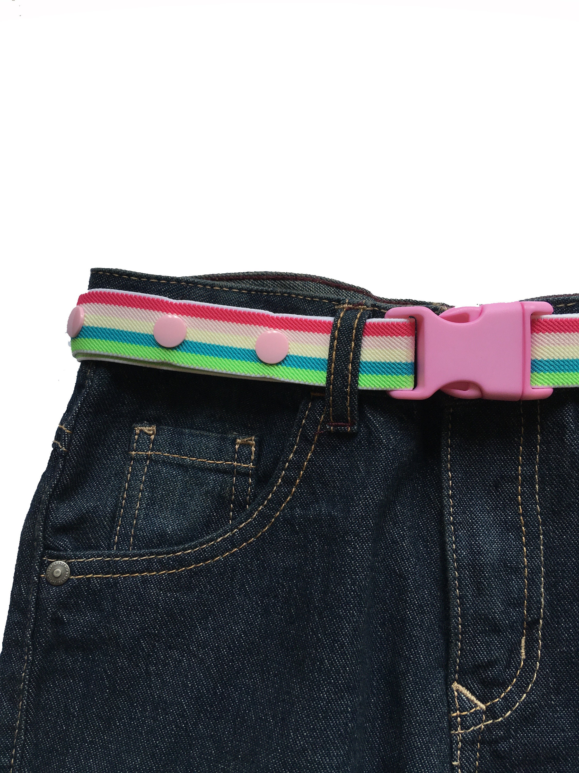 Maxi Belts - Pink Buckle (childrens Handmade Accessories: Belts ...
