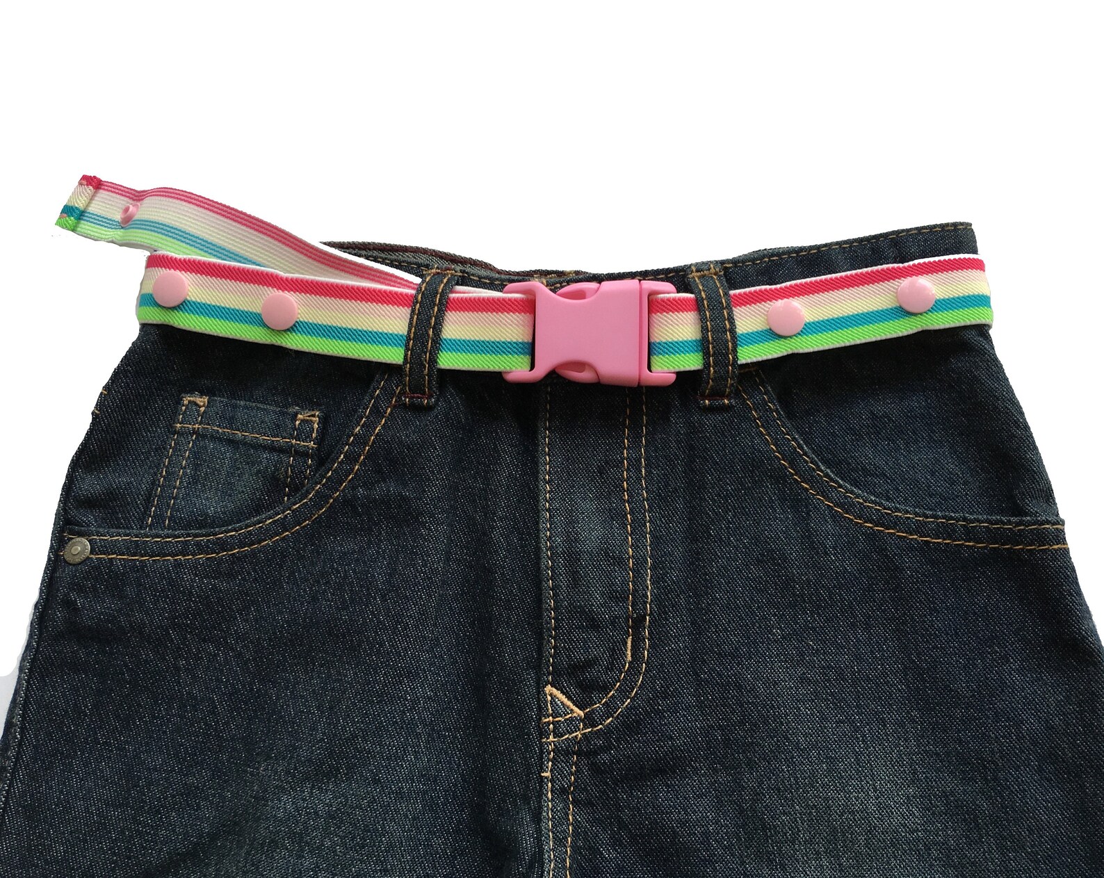 Maxi Belts - Pink Buckle (childrens Handmade Accessories: Belts ...