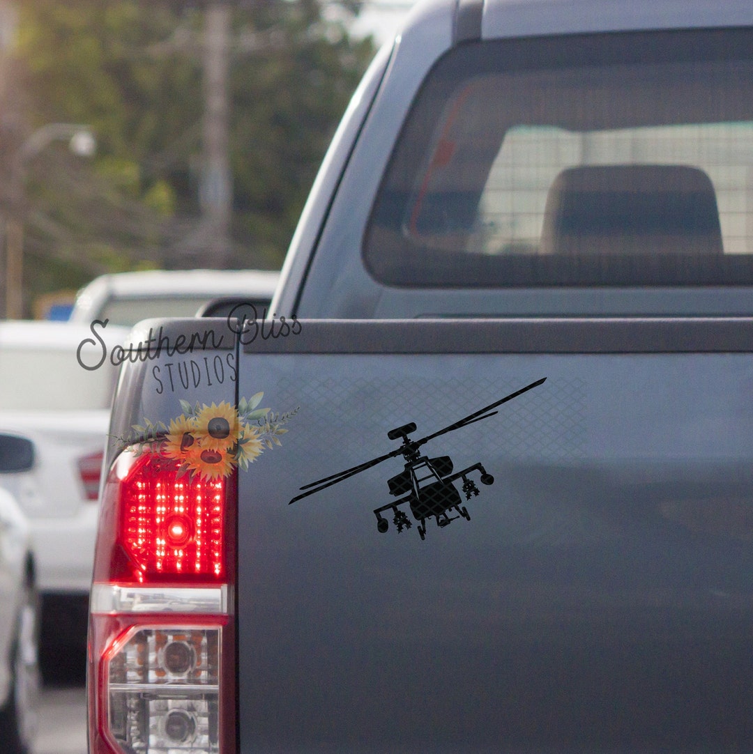 Apache Helicopter Decals | 8 Styles | AH 64 | Attack | US Army - Etsy