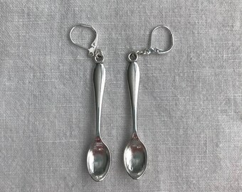 Spoon earrings | Etsy