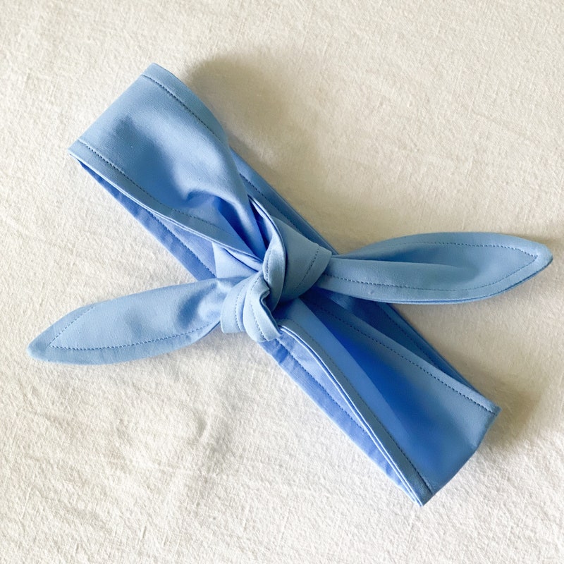 Blue Headband - Etsy