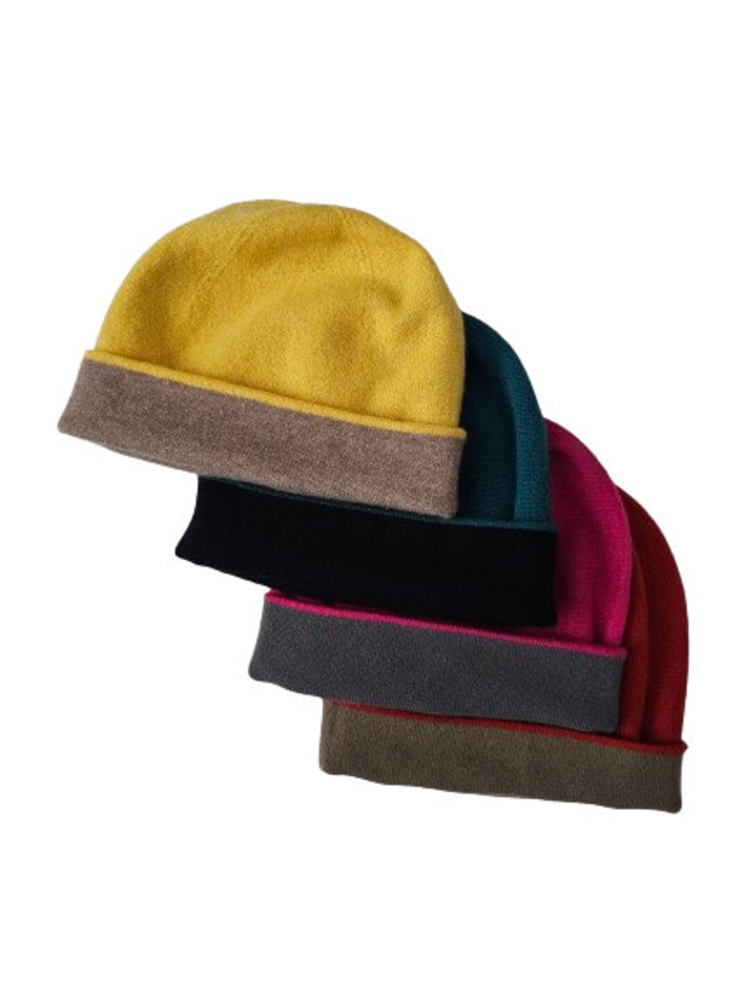 Mongolian Pure Cashmere Double Layer Hat 100% Cashmere Natural Cashmere ...