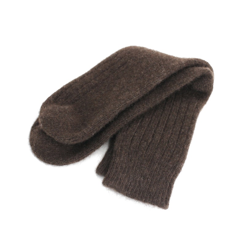 Luxurious Pure Yak Down Sock Mongolian Pure Natural Yak Wool | Etsy