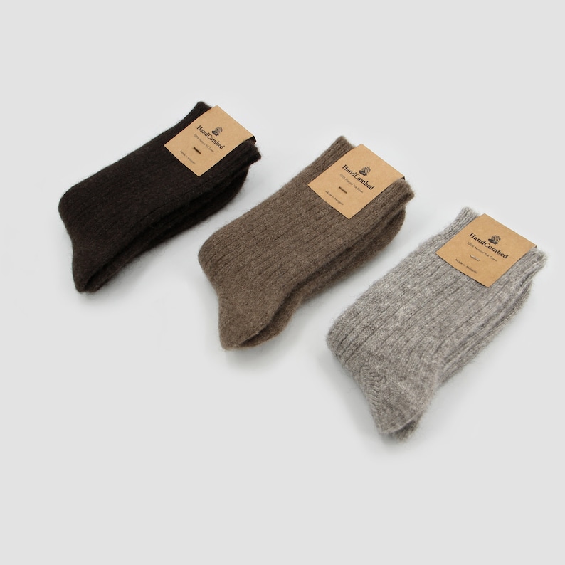 Luxurious Pure Yak Down Sock Mongolian Pure Natural Yak Wool | Etsy