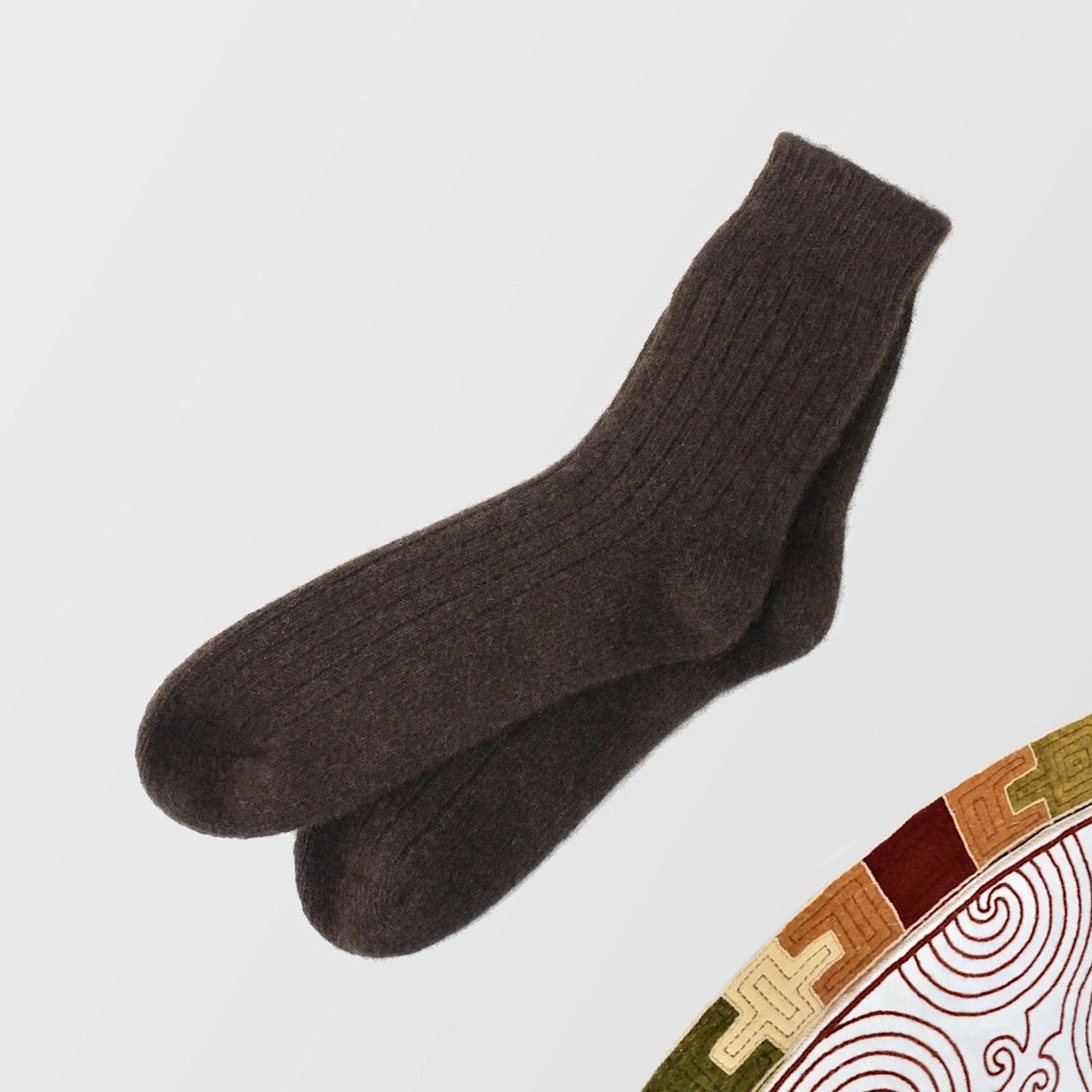 Luxurious Pure Yak Down Sock Mongolian Pure Natural Yak Wool | Etsy