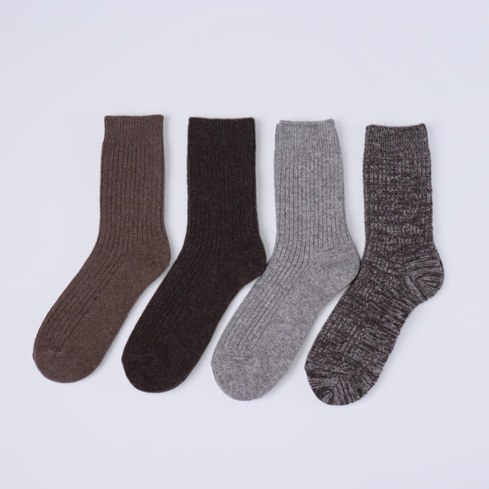 Natural Yak Wool Bed Socks 100% Mongolian Pure Yak Down Home Socks ...