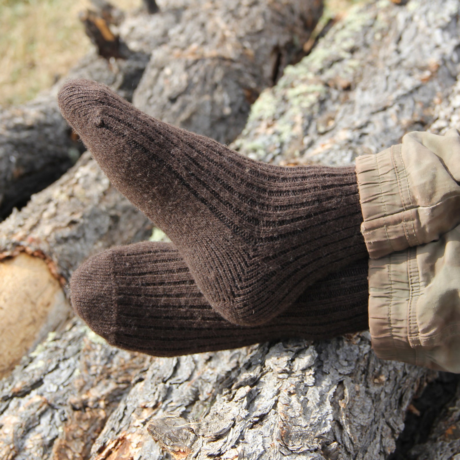 Luxurious Pure Yak Down Sock Mongolian Pure Natural Yak Wool | Etsy