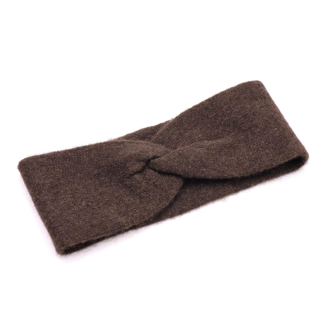 Pure Natural Yak Wool Ear Muff Winter Head Wrap Eco Natural Stylish ...
