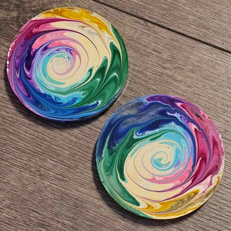 Resin Coasters - Etsy