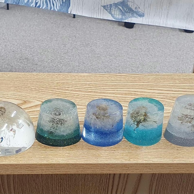 Dandelion in Resin - Etsy