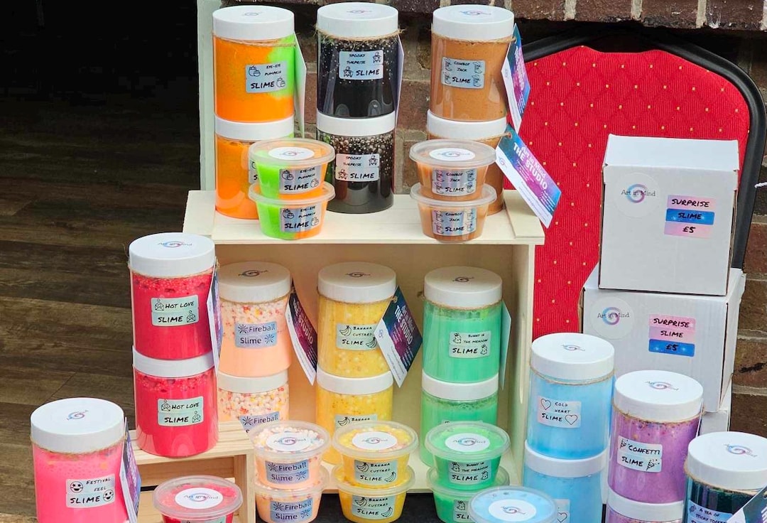 9 Unique 8 Oz Pot of Slimes to Choose From -asrm Slime -glow in the ...