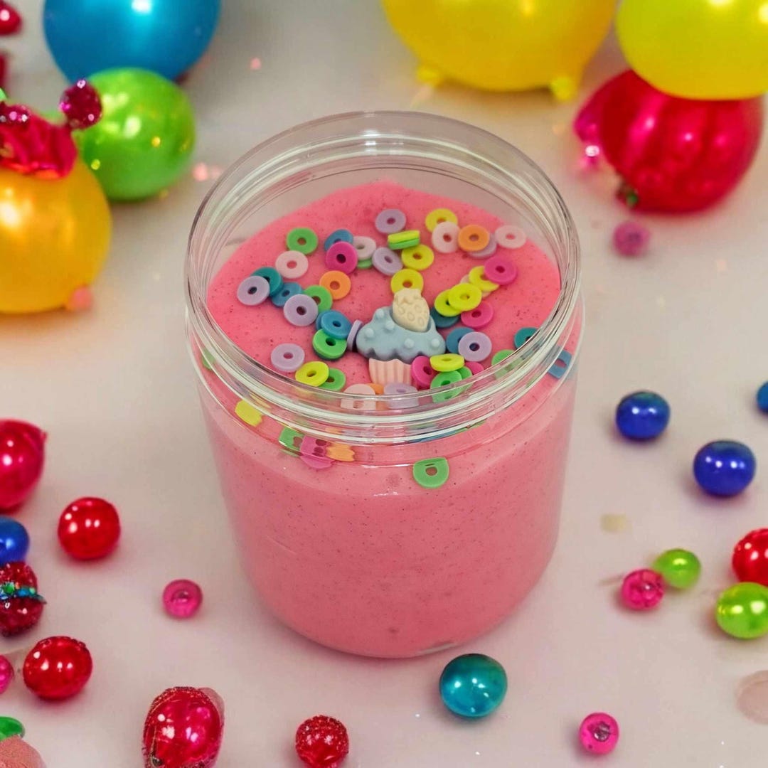 Festival Feeling Slime Cute Charms 8 Oz Pots- Great Christmas Present ...