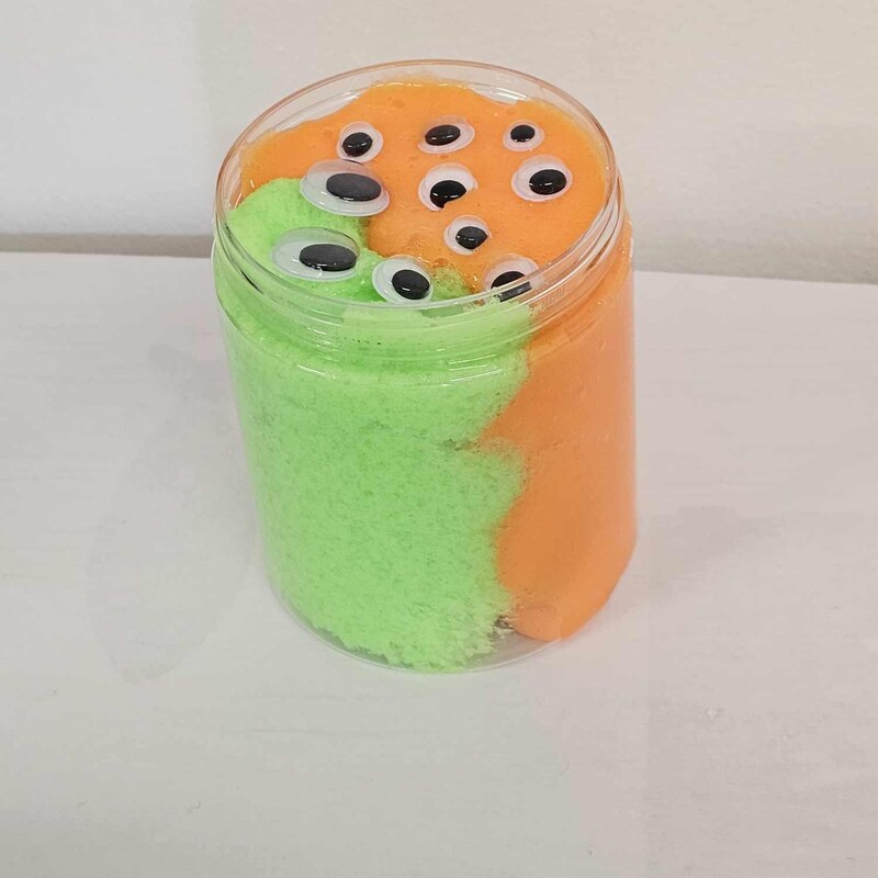 Orange Slime - Etsy