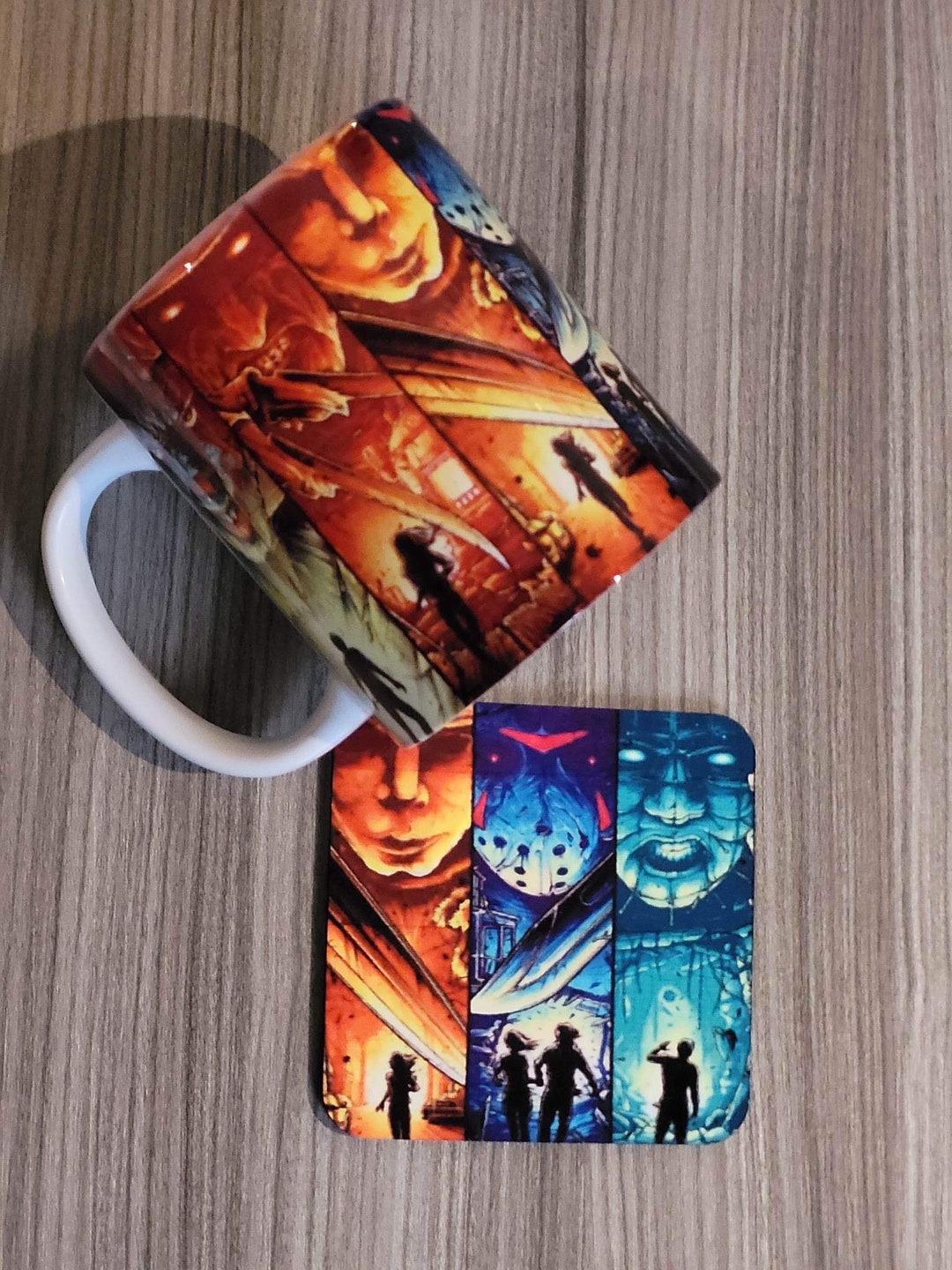 Horror Your Worst Nightmare Mugs - Horror Movie Themed Mug & Coasters ...