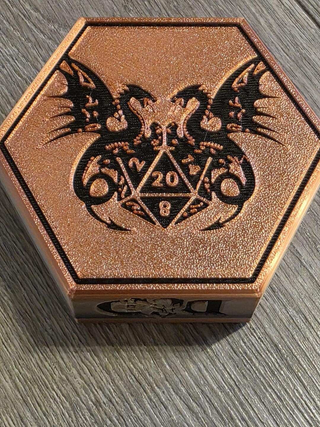Ultimate Dragon Hex-vault – Precision 3D Printed Dice Case- D and D ...