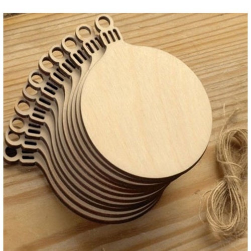 Set of 20 Pieces Laser Cut Wood Tag Wood Cutout Shapes Wedding - Etsy