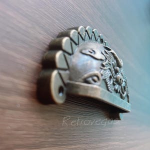2PCS Dragon Cabinet Hardware Iron Bin Cup Drawer Pull Cabinet Handle ...