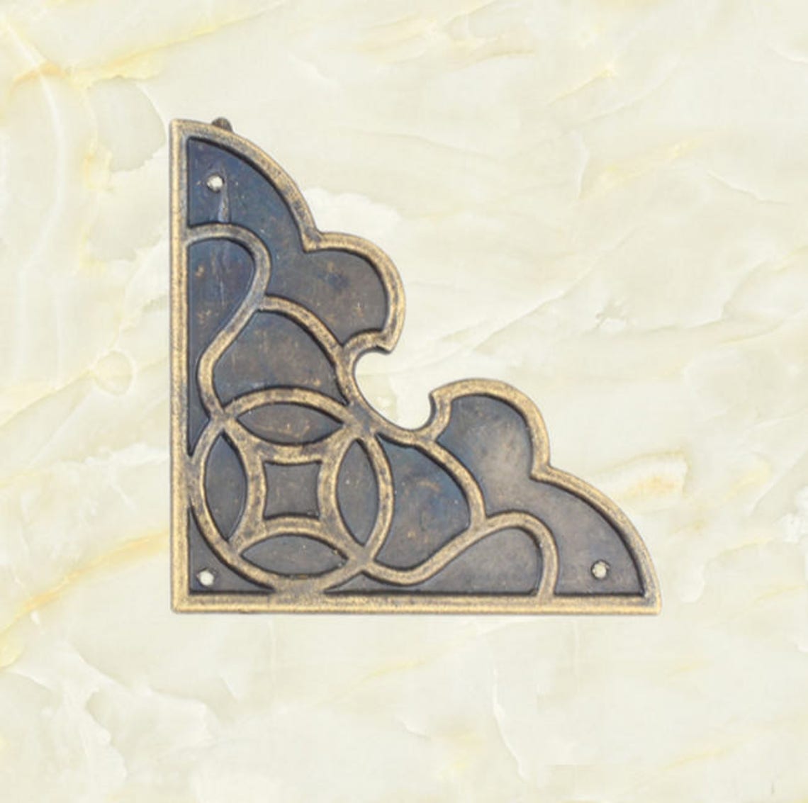 2PCS 53x53mm Bronze Corner Protectors Wood Corner Decorative - Etsy