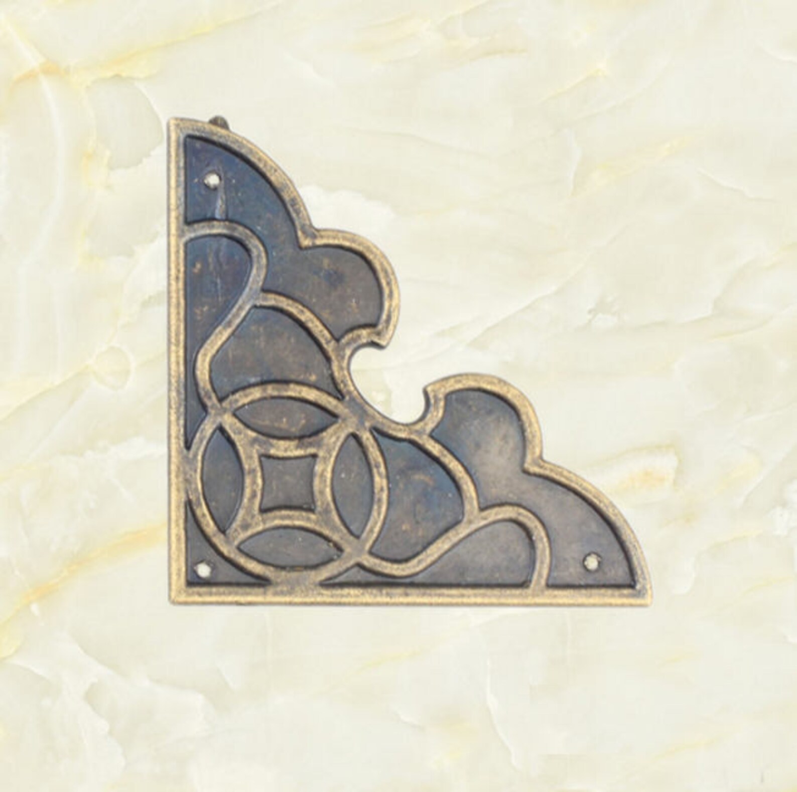 2PCS 53x53mm Bronze Corner Protectors Wood Corner Decorative - Etsy