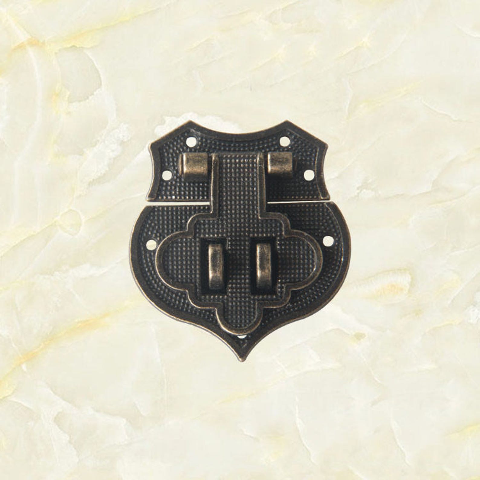 1PC 36x40mm Antique Bronze Box Latch Rustic Latch Hasp Trunk | Etsy