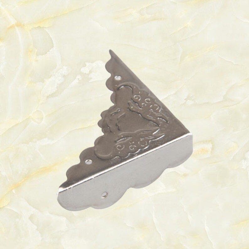 4PCS Silver Corner Protectors Iron Corner Decorative Corner | Etsy