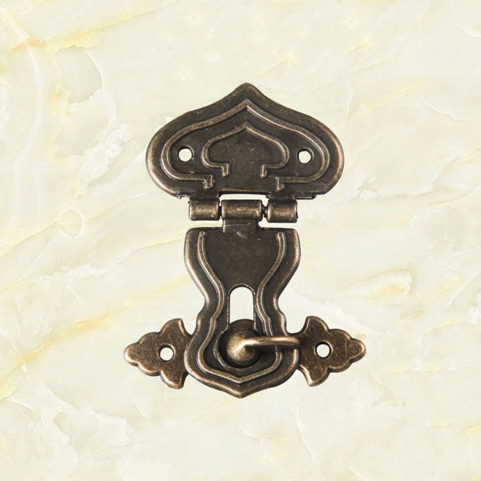 2PCS 39x63mm Antique Bronze Box Latch Rustic Latch Hasp - Etsy