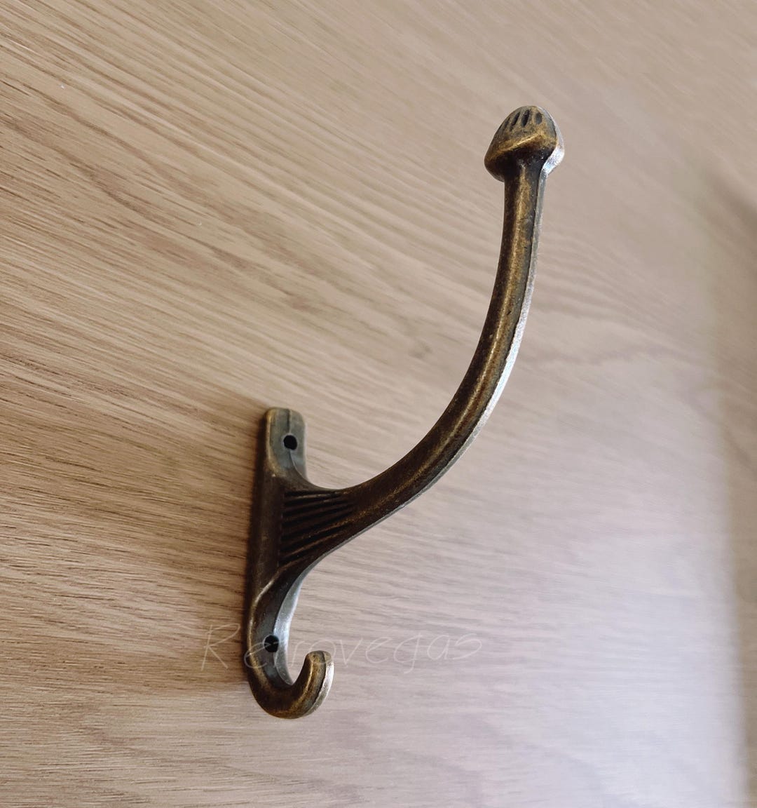 Vintage Bronze Metal Robe Hook - 4.65" Key Hanger GG083 - Etsy