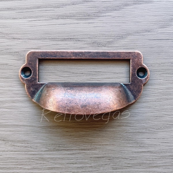 Label Drawer Pull - Etsy