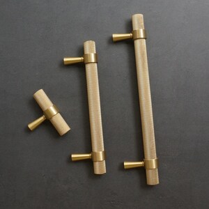 5" 3.75" Solid Brass Drawer Pulls Cupboard Handle Kitchen Pulls Decorative Knob Drawer Handles ...