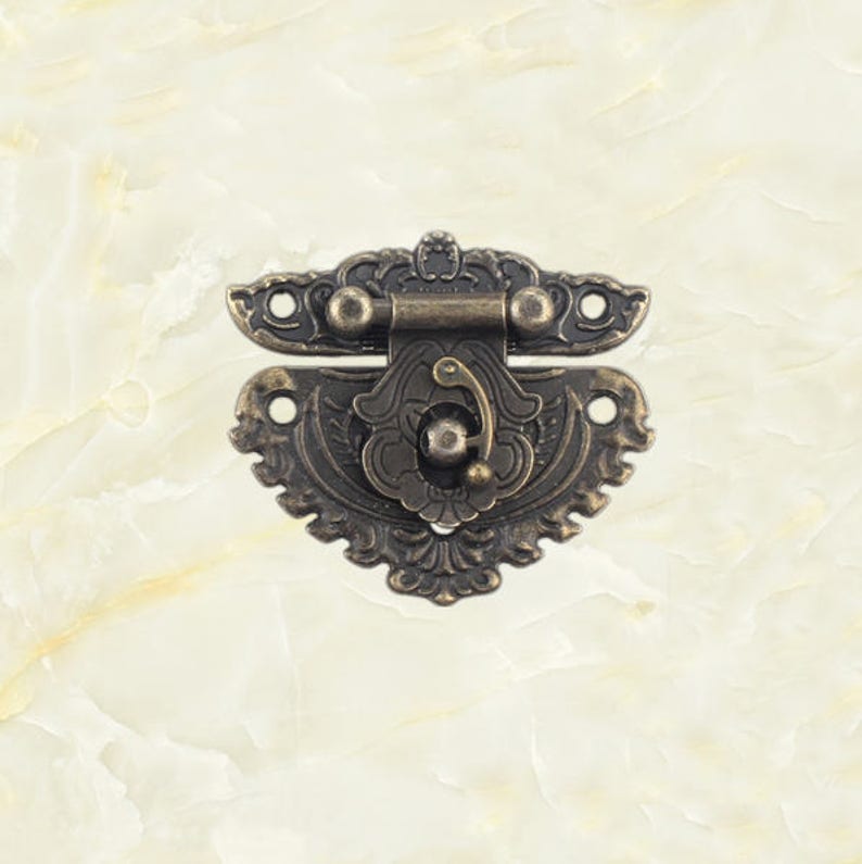 1PC 55x48mm Antique Bronze Iron Latch Rustic Iron Latch | Etsy