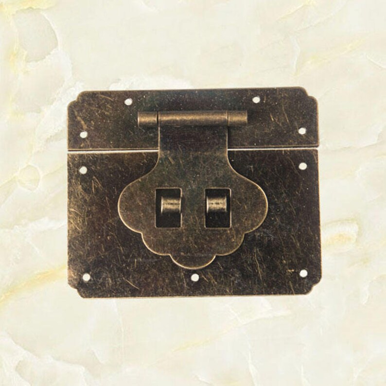 1PC 100x84mm Antique Bronze Iron Latch Rustic Iron Latch - Etsy