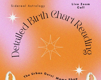 Vedic / Sidereal Astrology Birth Chart Reading - Etsy