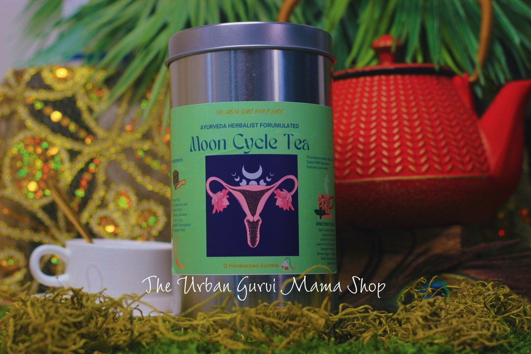 Healing Moon Cycle Tea || 36 Cups || Teabags || Warm Earthy Taste ...