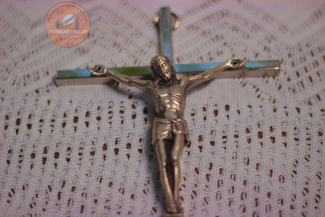 Blessed Silver Crucifix Crucifix 7 Crucifijo - Etsy