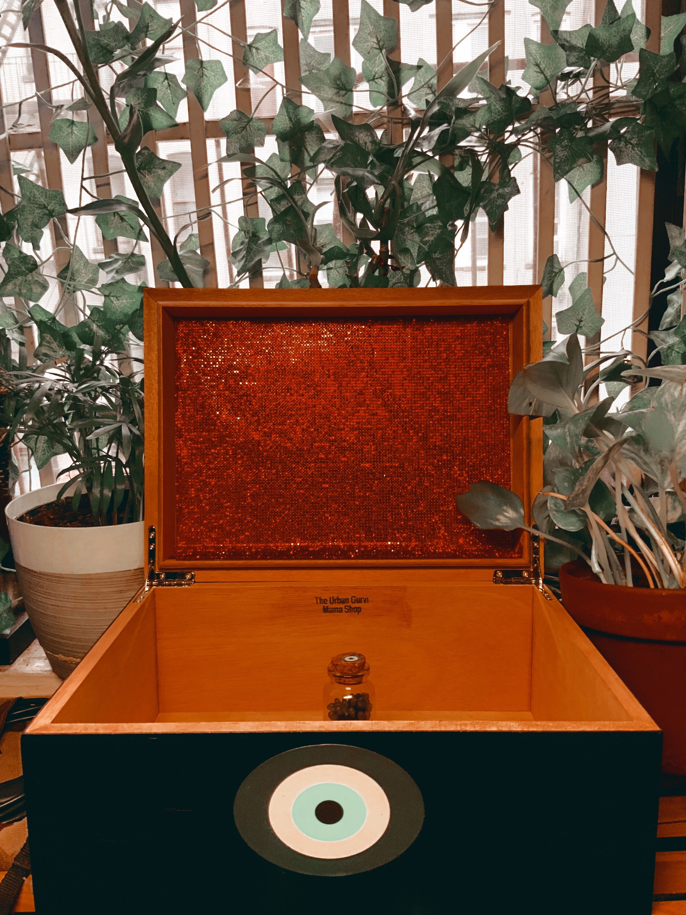 Blessed & Oak Wood Portable Altar Box Manifestation Box - Etsy