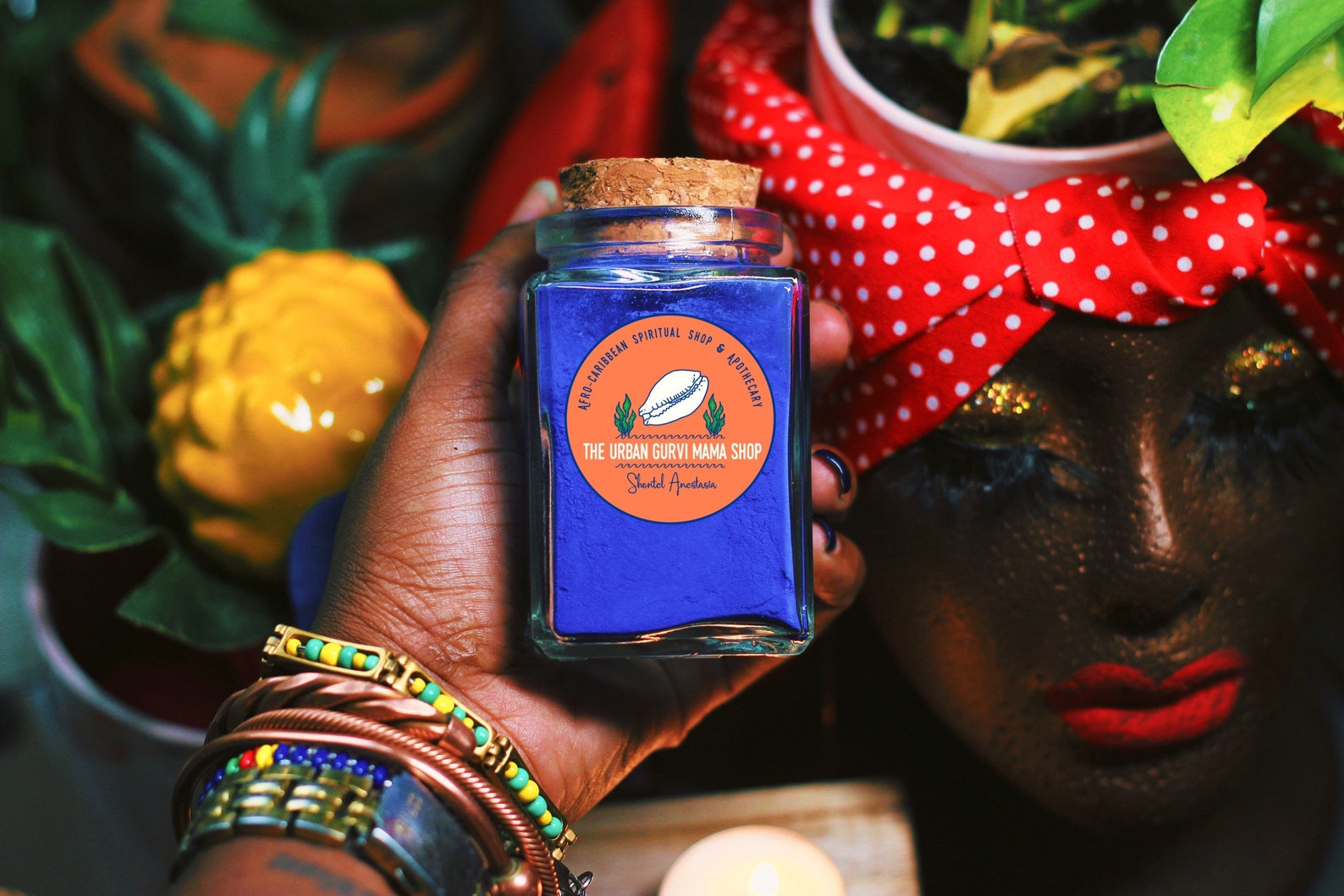 Blessed Anil Powder in Apothecary Corked Vial Hand-ground - Etsy