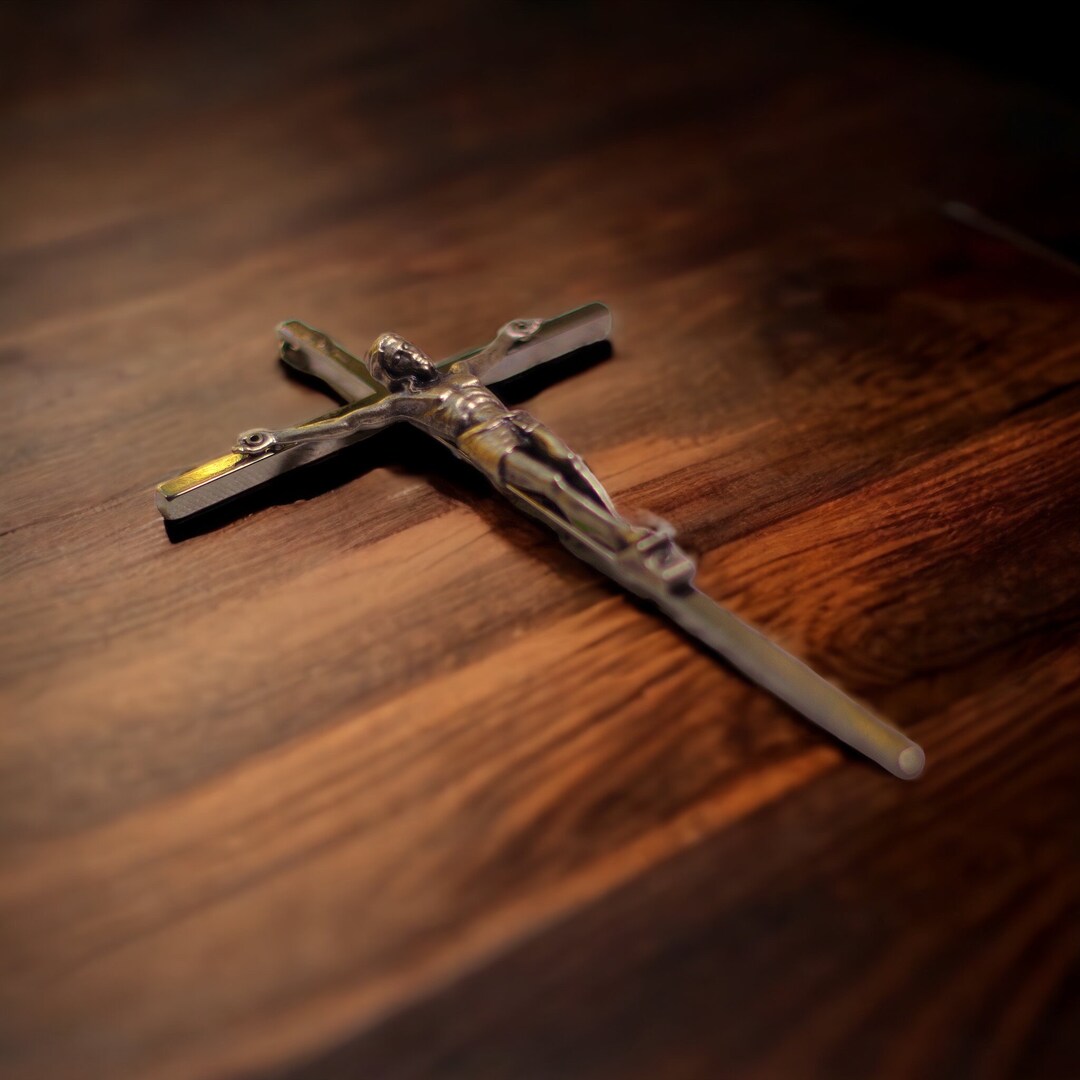 Blessed Silver Crucifix Crucifix 7 Crucifijo Ancestor Altar Bóveda ...