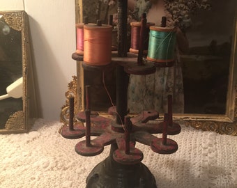 Antique Thread Stand - Etsy