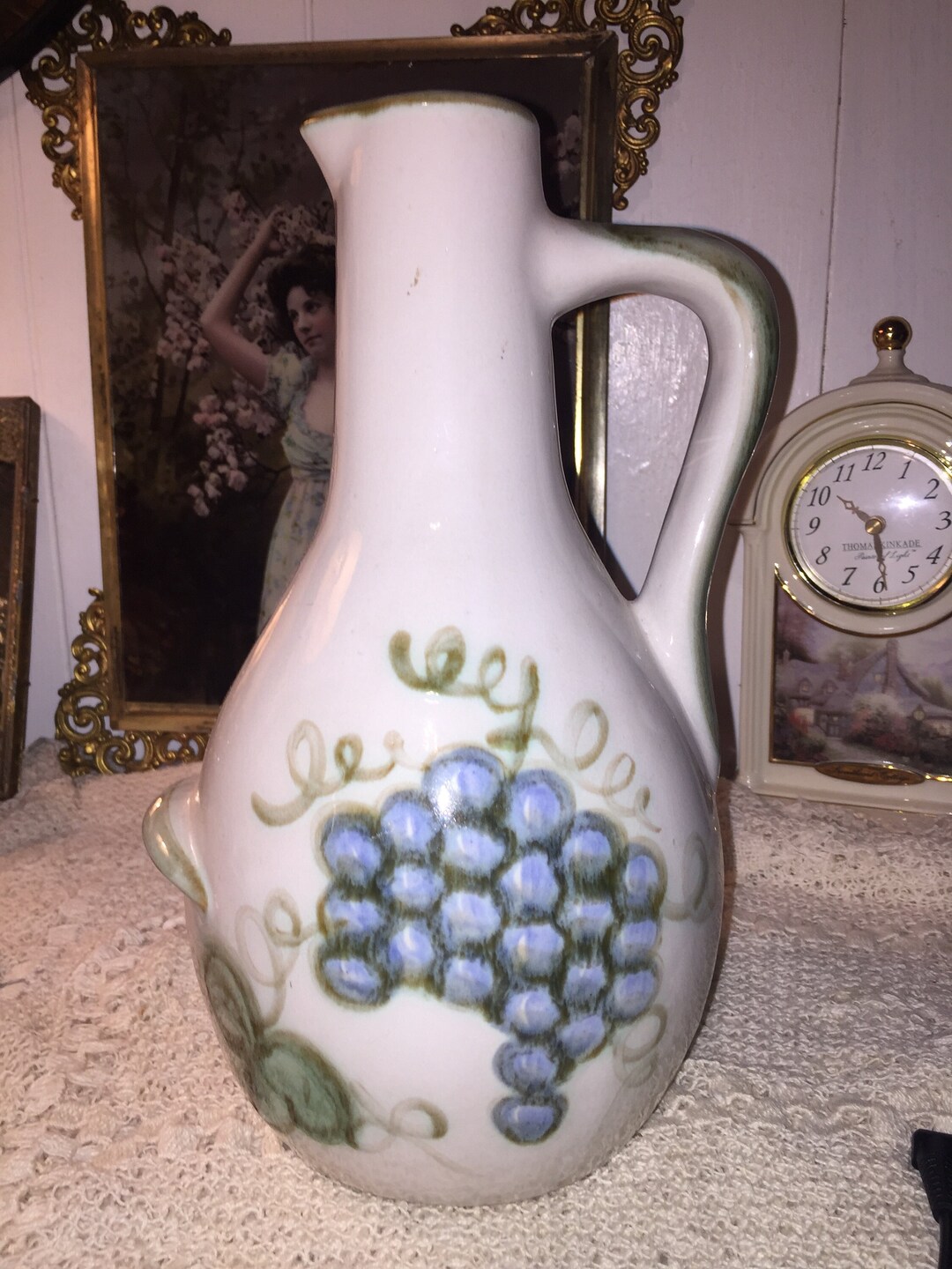 Circa 1938 John B Taylor Ceramics Hand Painted Jug Signed in the ...