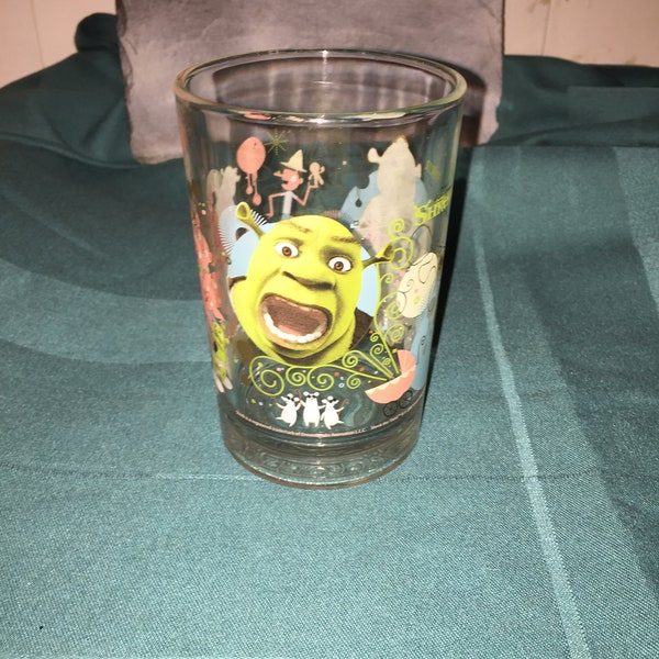 Shrek Glass - Etsy