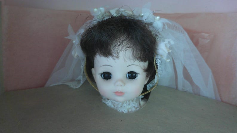 Vintage Madame Alexander Bride Doll – #1570 – 14" – Brunette With Brown ...