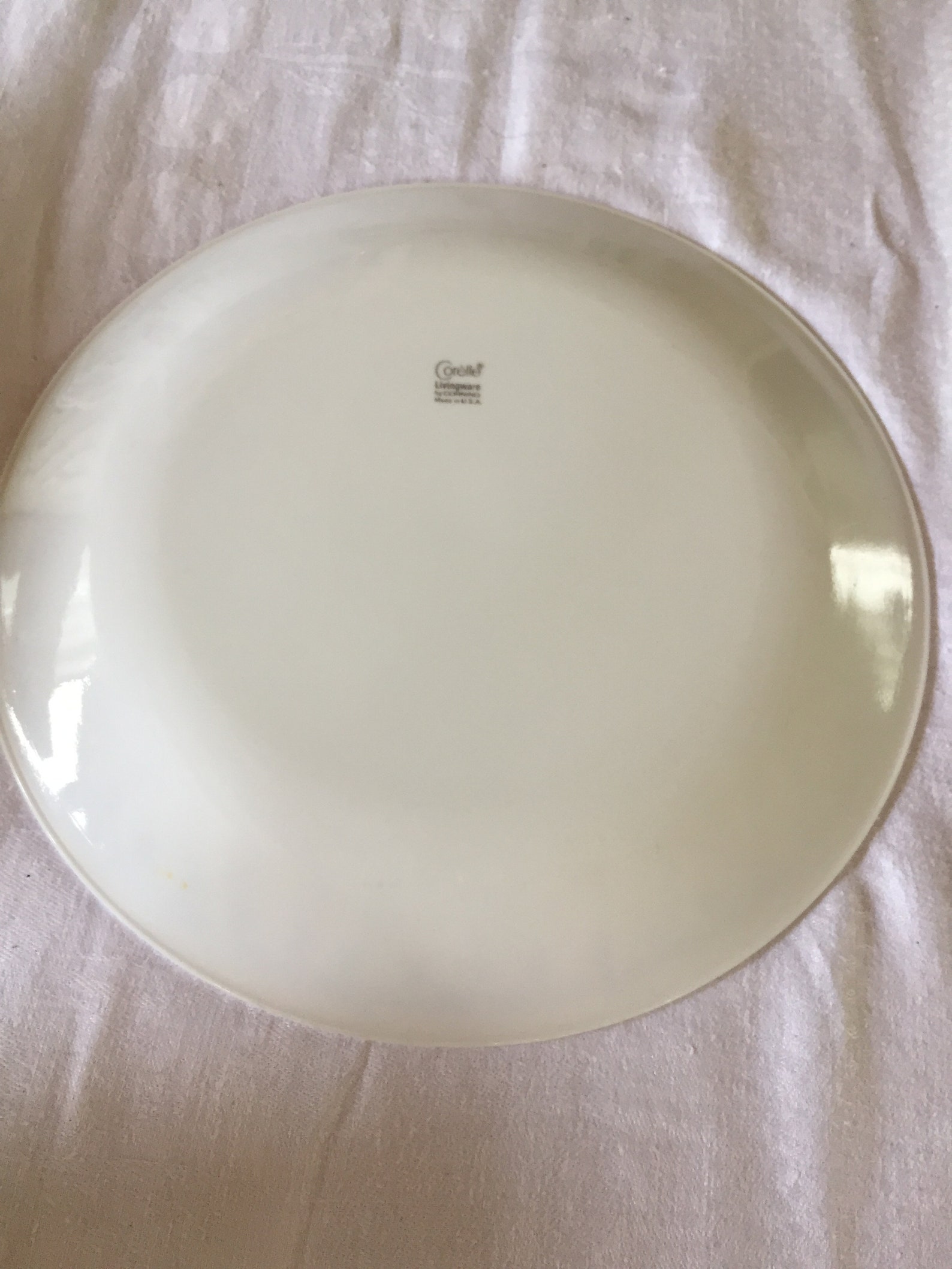 Vintage 1972 Snowflake Dinner Plate - Etsy