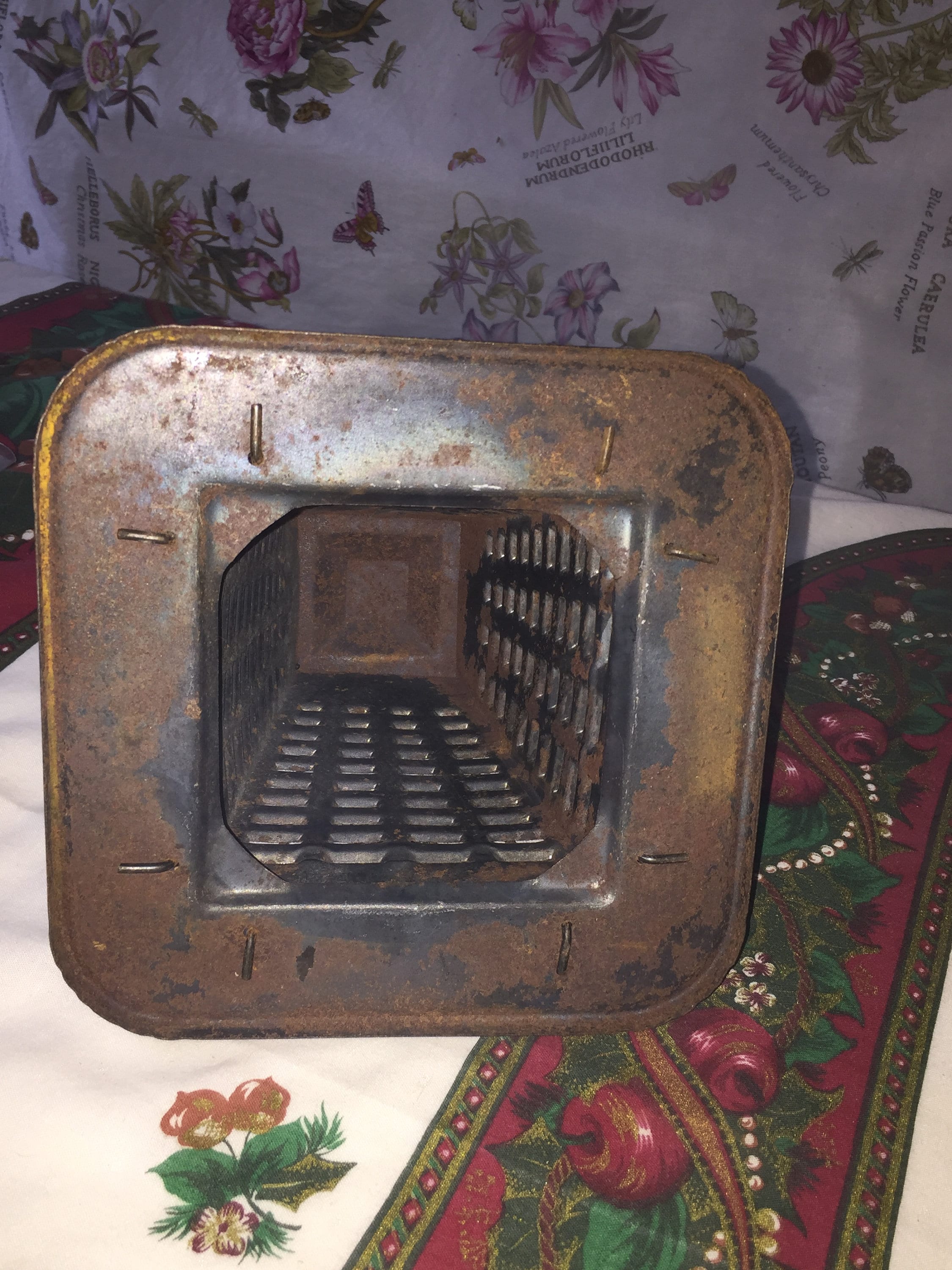 Antique Fire/stove Top Toaster All Metal Needs to Be Cleaned - Etsy