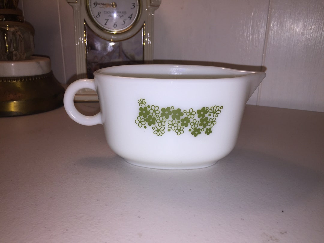 Vintage Pyrex Corning Spring Blossom Gravy Pitcher - Etsy
